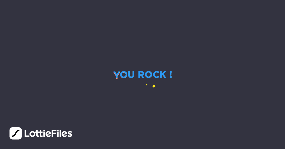 Free You rock ! Animation by Thao Phan | LottieFiles