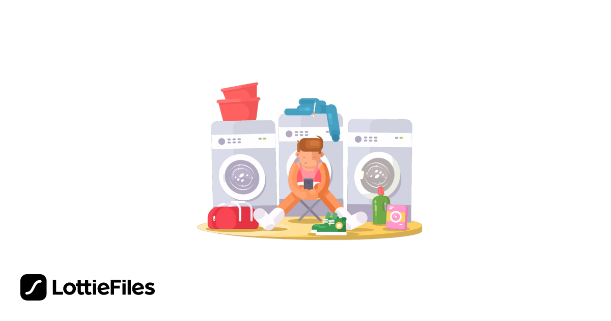 Free Big Wash Animation by Andrey | LottieFiles