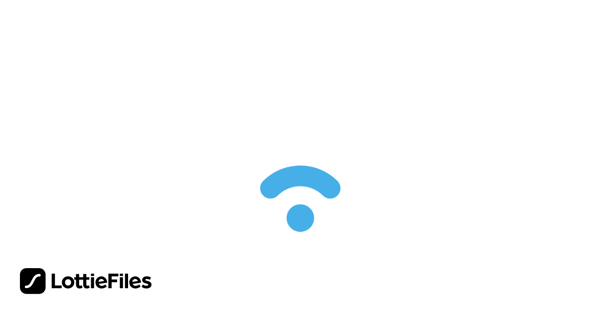 Free wifi loading Animation by kao kao | LottieFiles