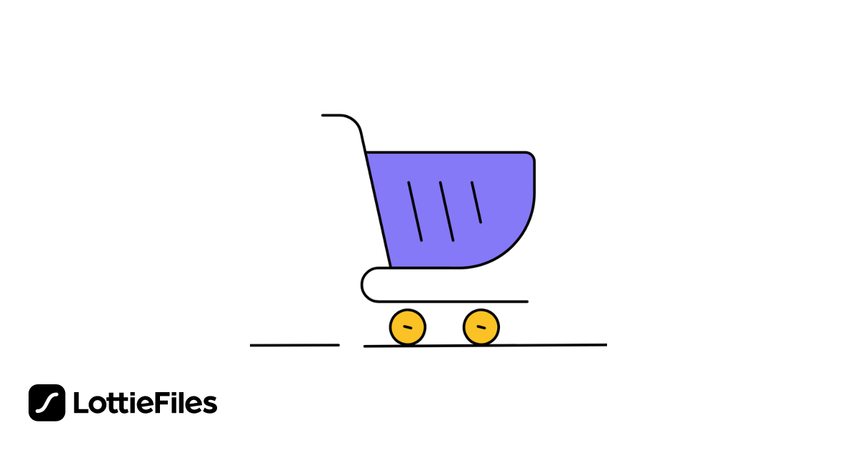 Free Shopping Cart Animation by Fab | LottieFiles
