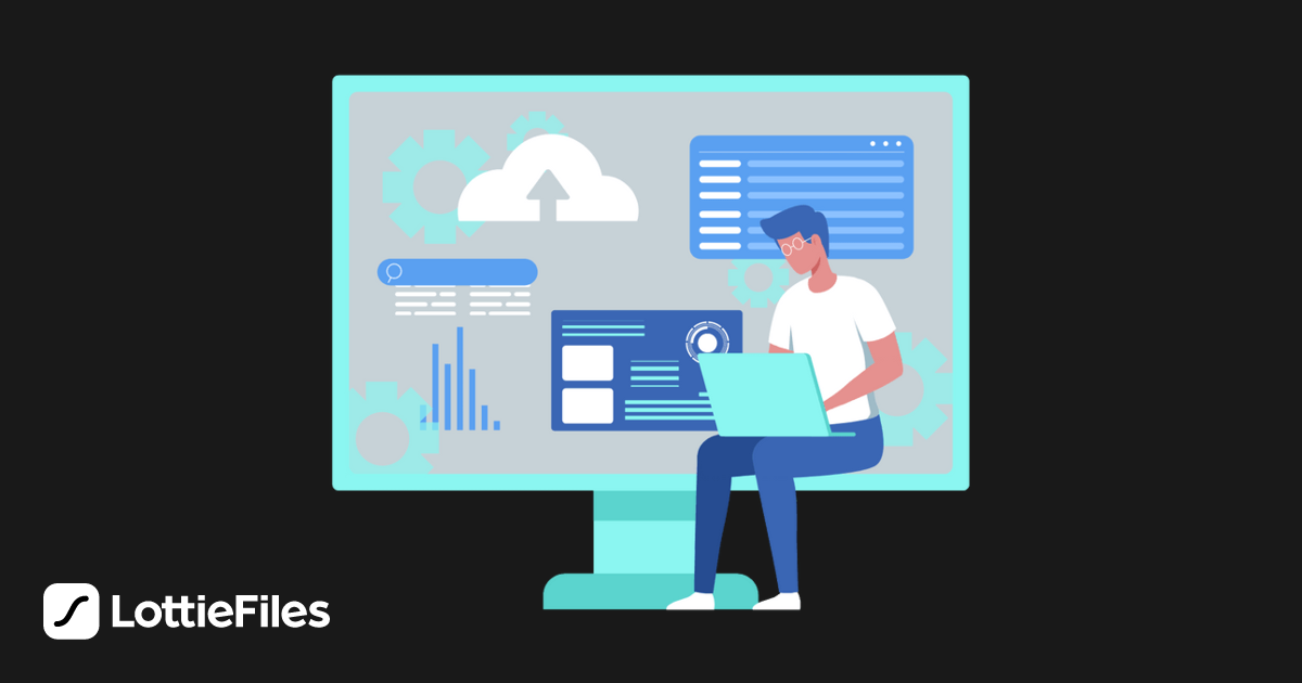Free Software engineer Animation by Priyanshu | LottieFiles