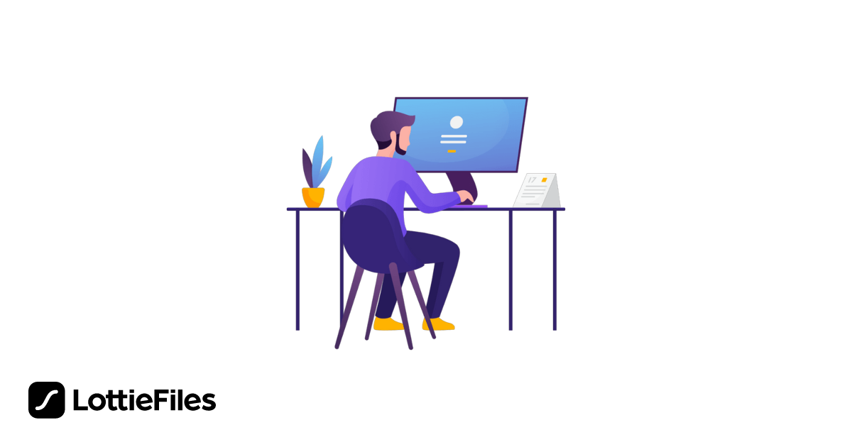 Free Login Animation by Amit | LottieFiles
