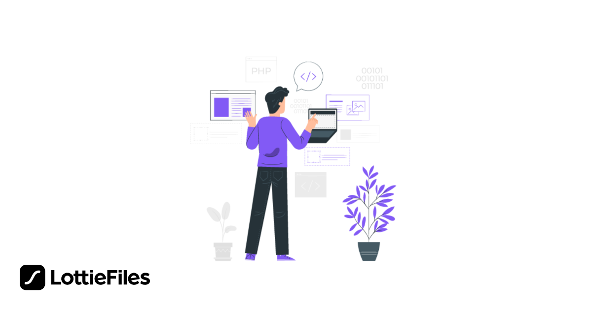 Free Development Programer Animation by Verbose TechLabs LLP | LottieFiles