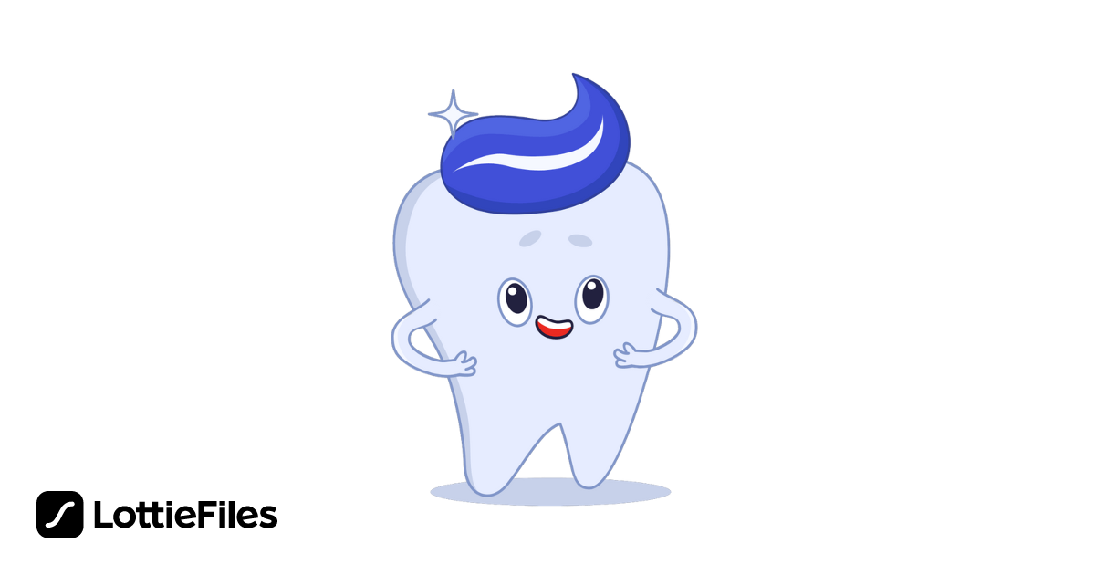 Free Cartoon Tooth Character Animation by Abdul Latif | LottieFiles