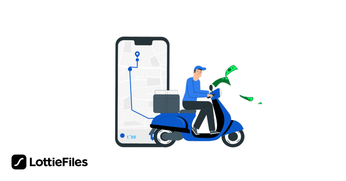 Free online delivery Animation by Andy | LottieFiles