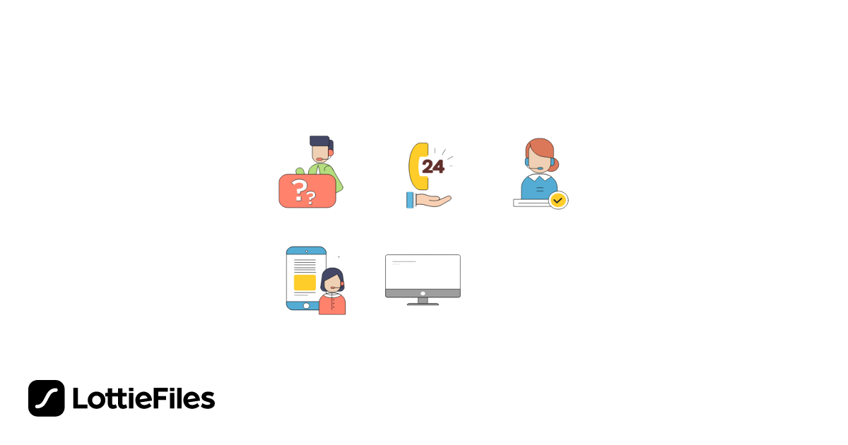Free customer service Animation by Mocca Animation Studio | LottieFiles