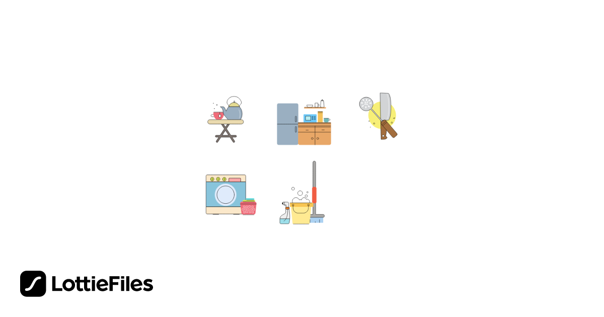Free home appliances Animation by Mocca Animation Studio | LottieFiles