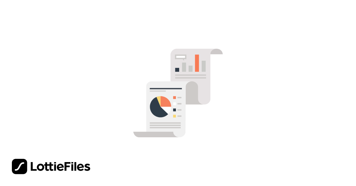 Free Data Reports Animation by Dhinesh | LottieFiles