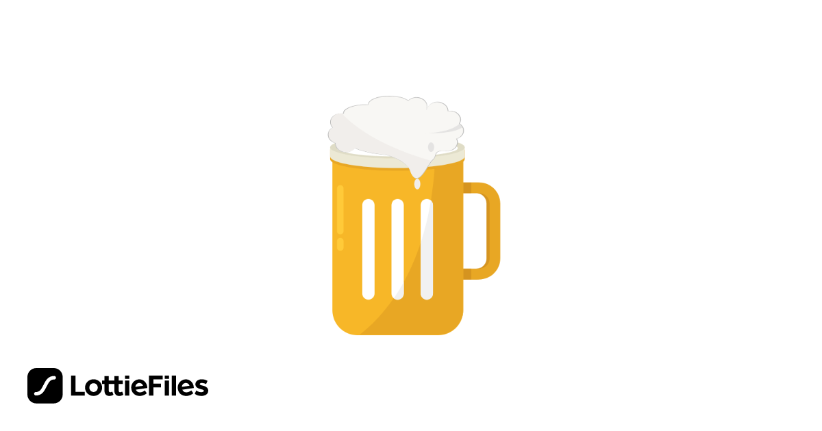 Free Mug Beer Animation by Dhinesh | LottieFiles