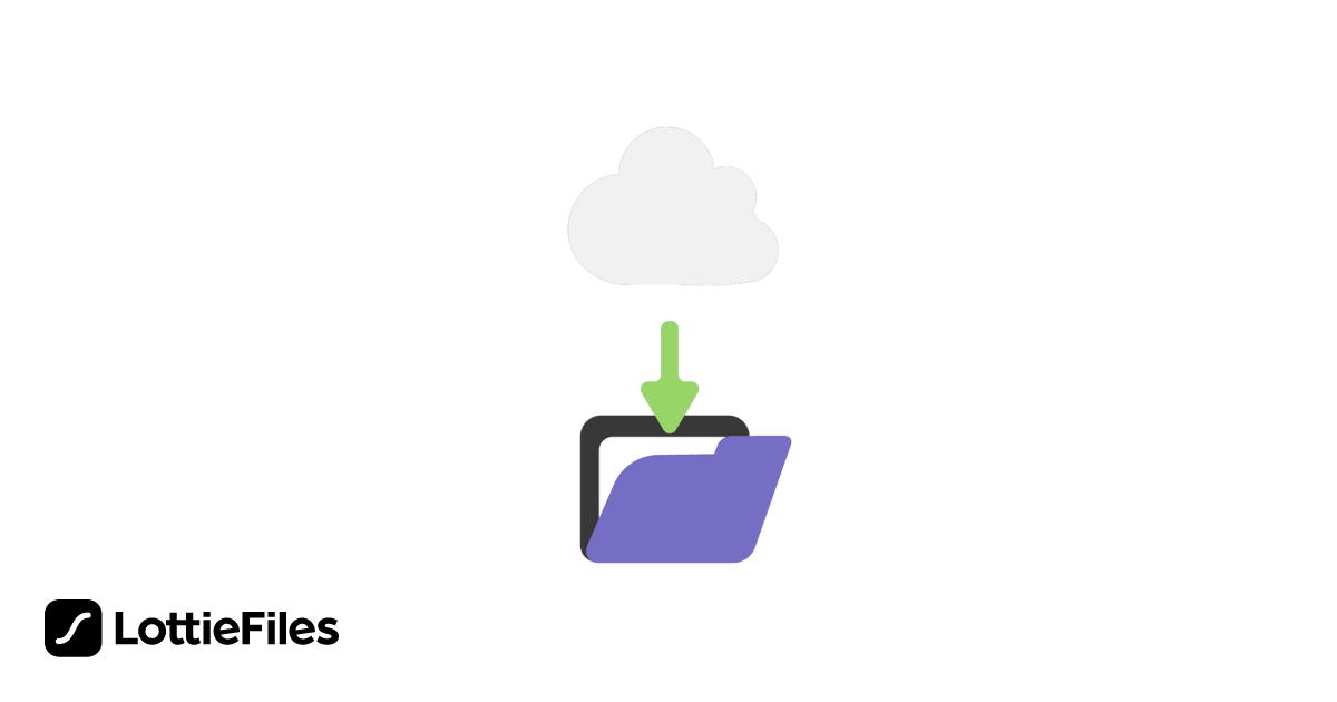 Free Cloud Upload Folder Animation Animation by Zen | LottieFiles