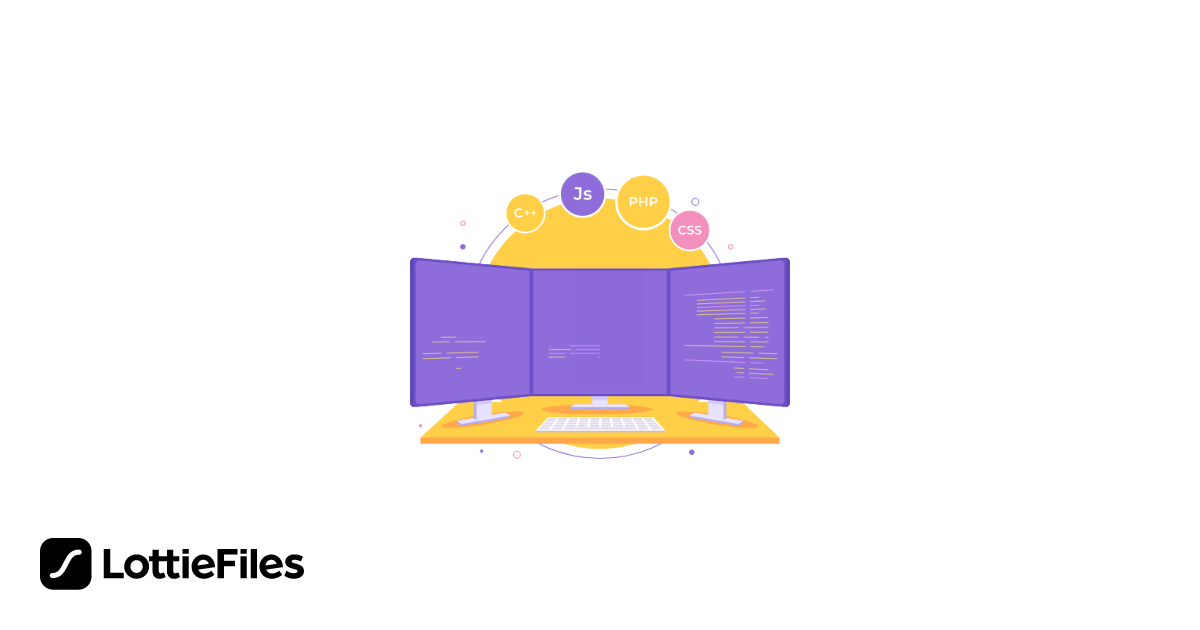 Free Software development Animation by Furba Gurung | LottieFiles