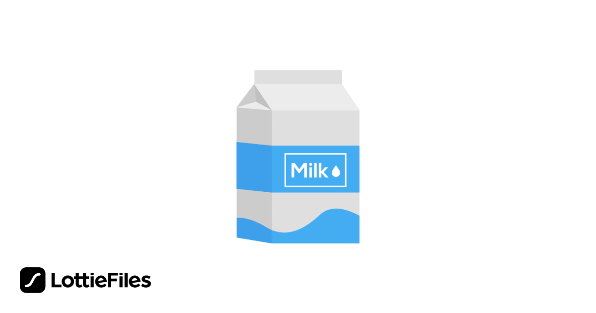 Free Milk Animation by Aexr Graphics | LottieFiles
