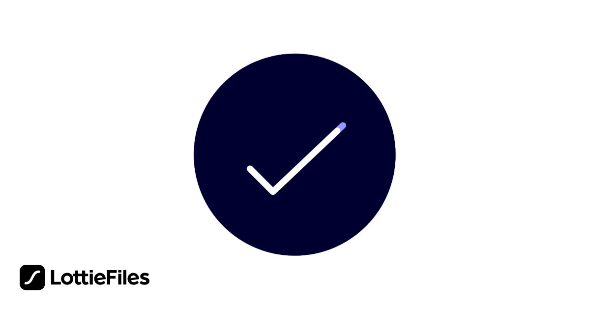 Free Successfully Completed Animation by Al-Faisal Graphics | LottieFiles