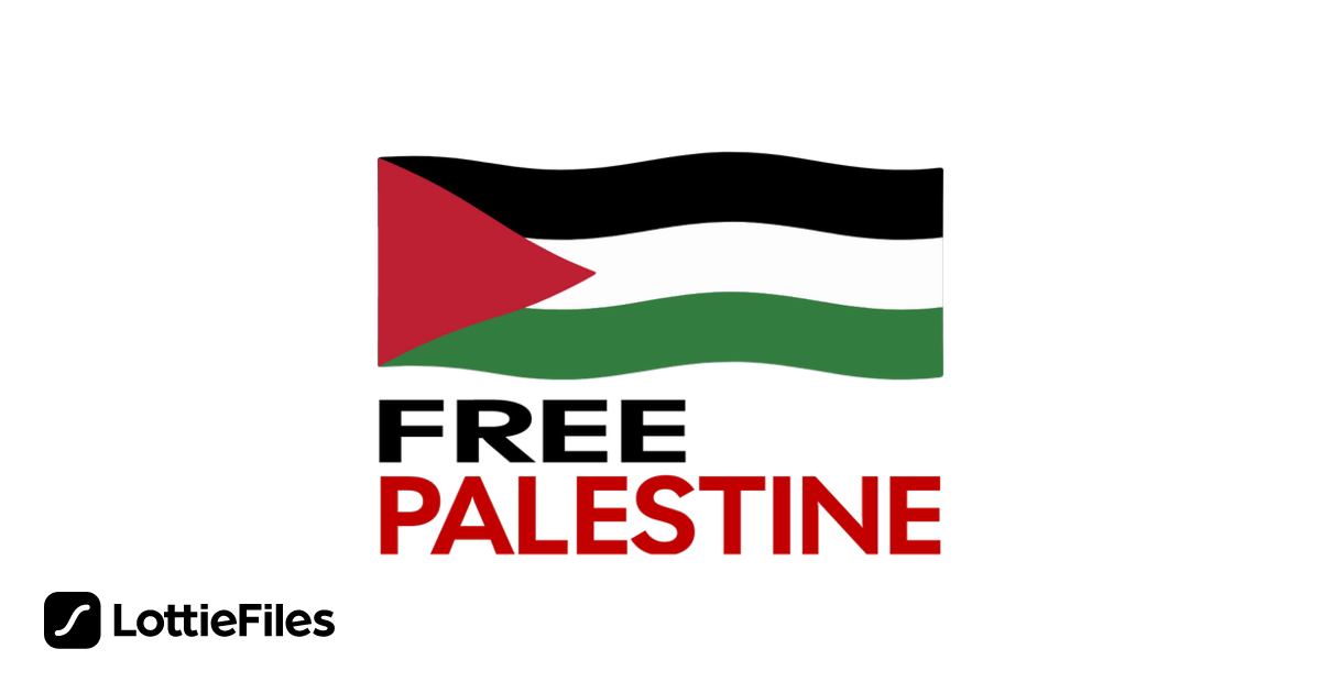 Free Free Palestine Animation Animation by EaMovies | LottieFiles