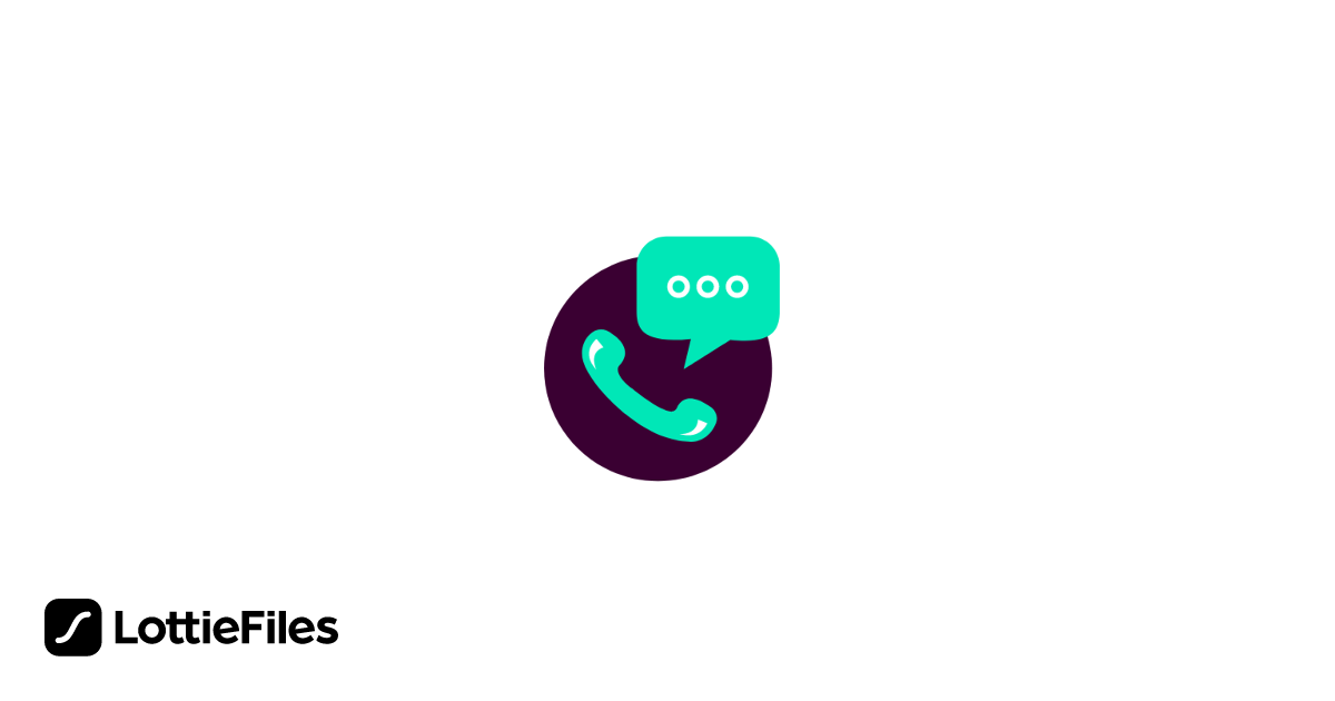 Free Call Receiver Animated Icon Animation by Rock_ | LottieFiles