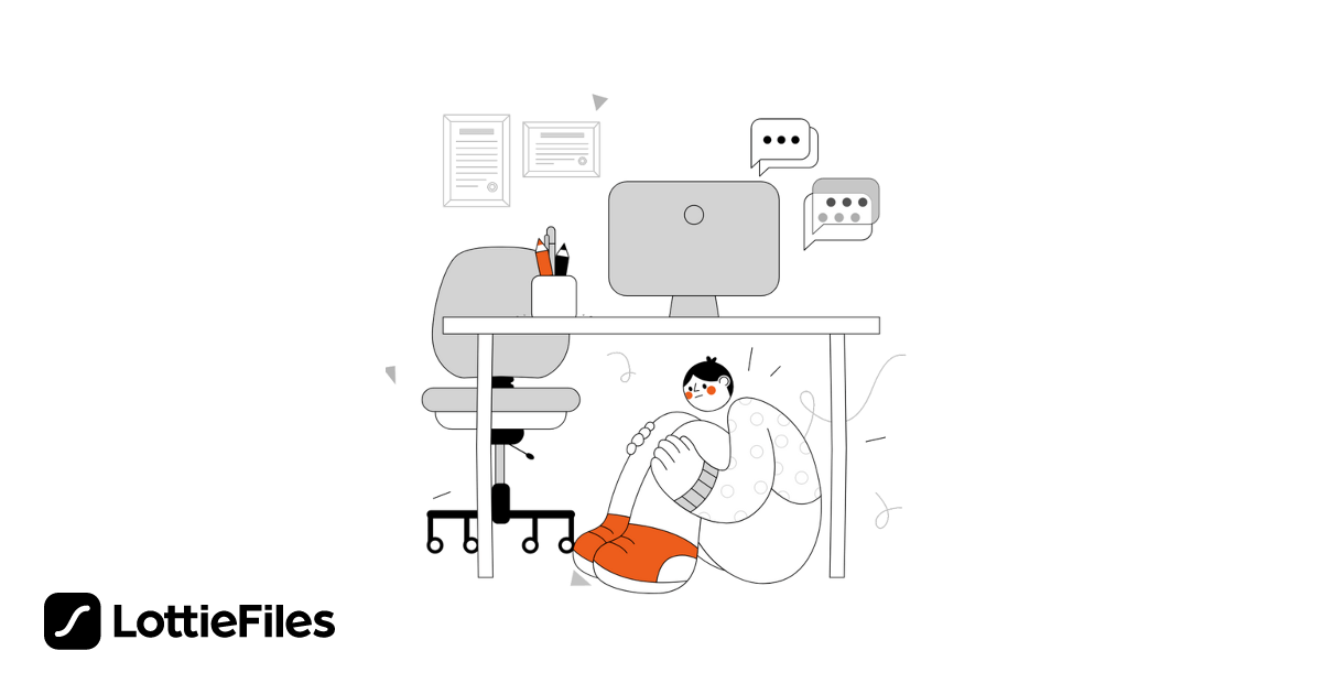 Free Sadness Animation by Vladislav | LottieFiles