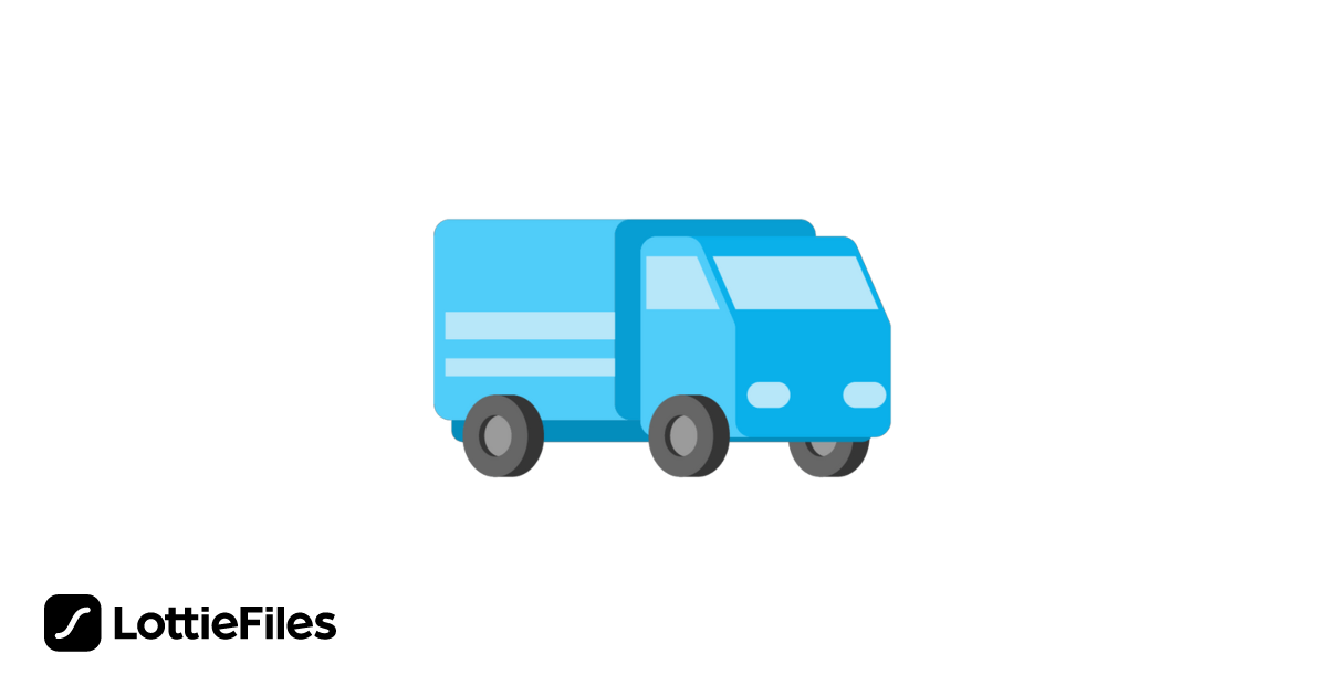 Free Truck Animation by Mang | LottieFiles
