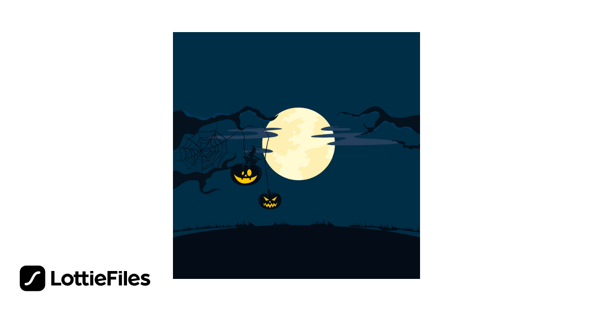 Free Happy Halloween Animation by Bashir | LottieFiles