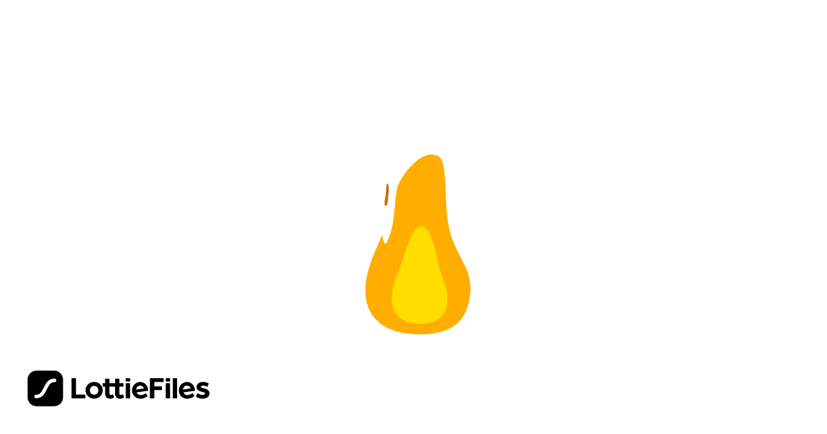 Free Calm Flame Animation by Pavel | LottieFiles