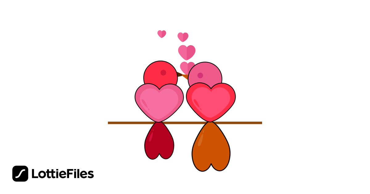 Free Love Bird Animation by Rabea | LottieFiles