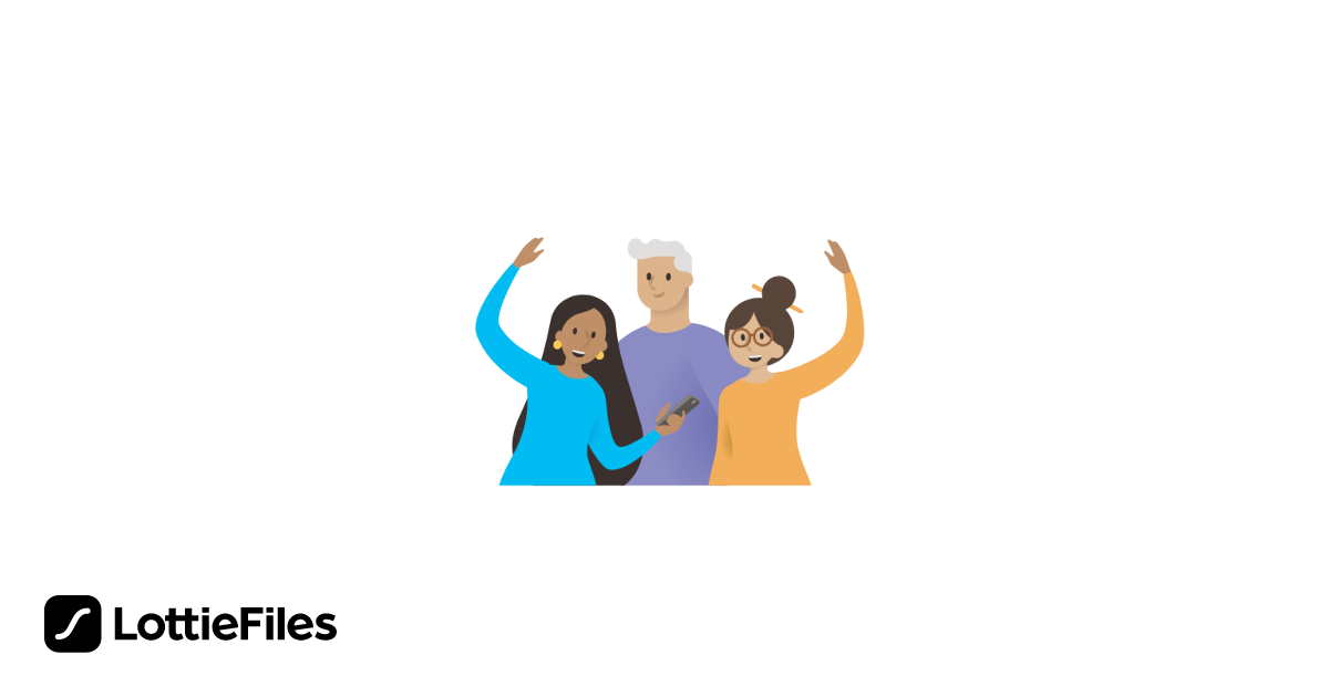 Free Waving Animation by Jiajia Chen | LottieFiles