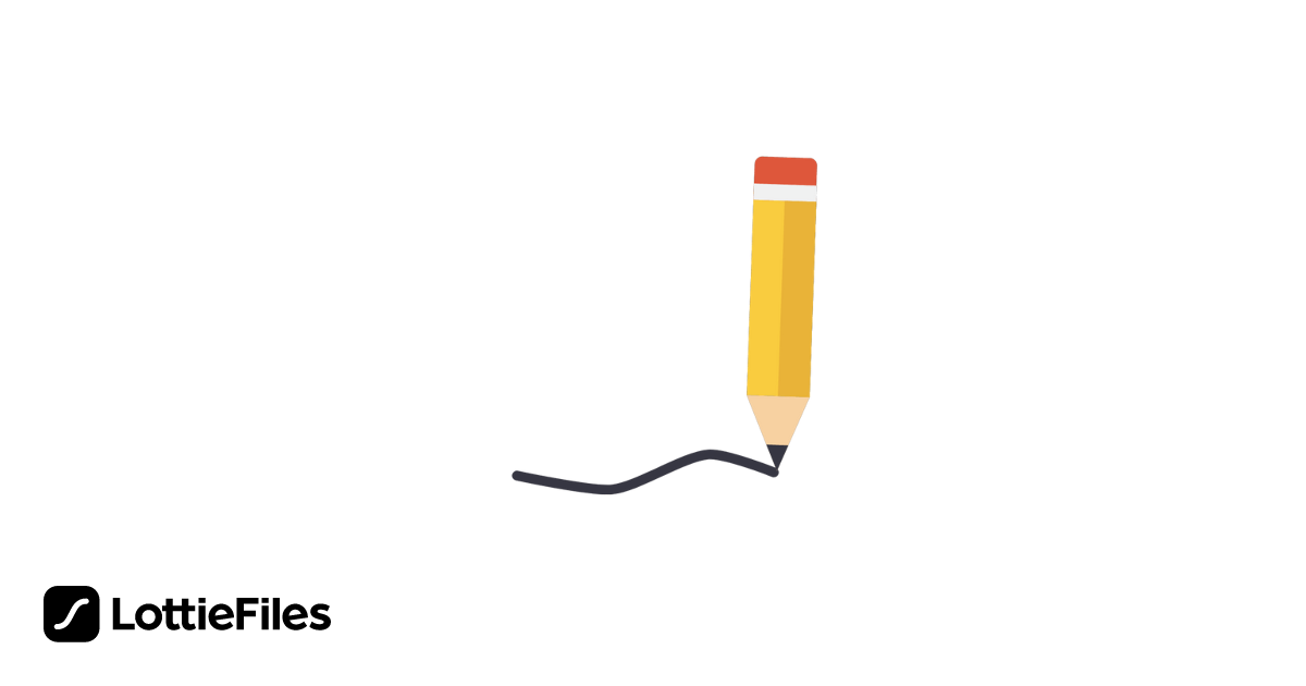Free pencil Animation by Israr | LottieFiles