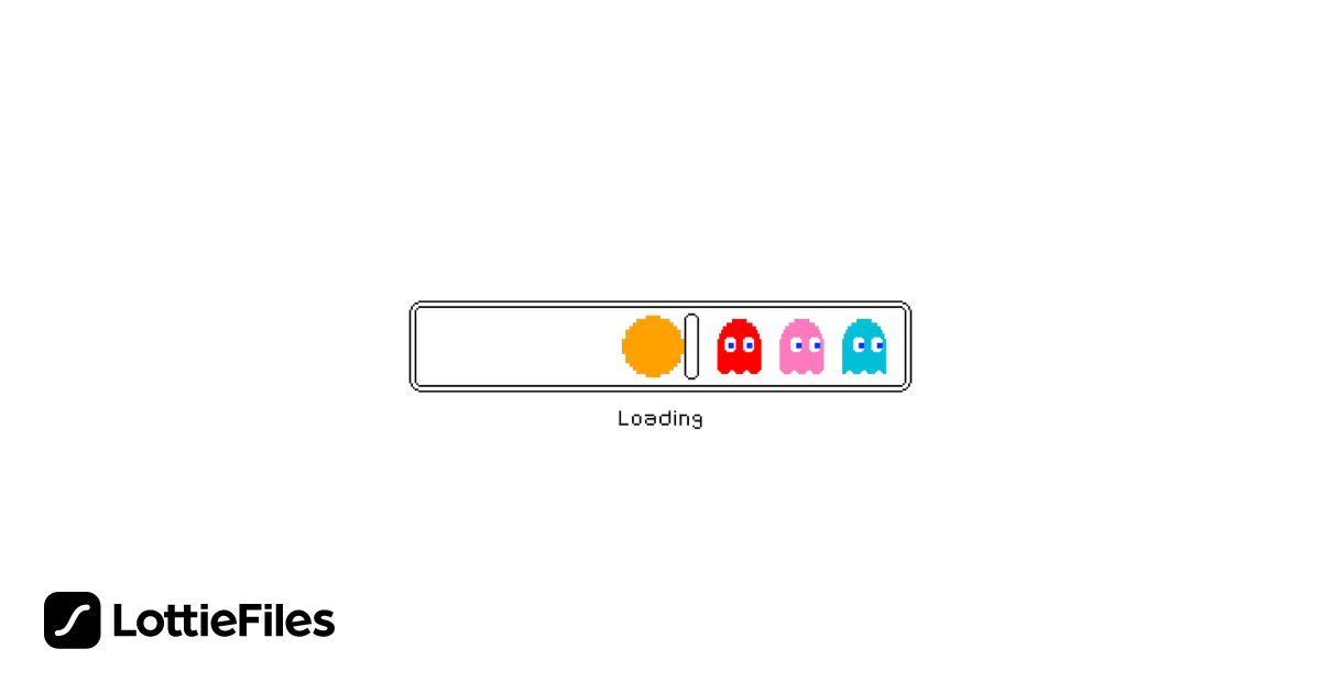 Free Loading_PacMan Animation by Chael | LottieFiles