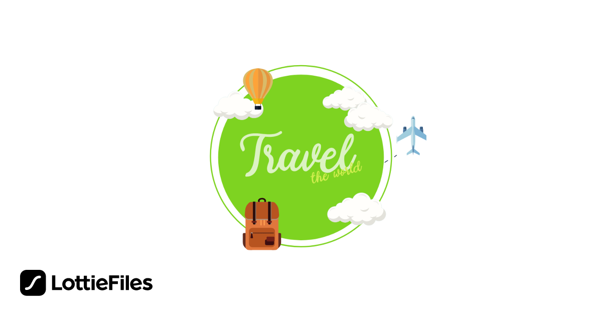 Free travel Animation by Zin Ng | LottieFiles