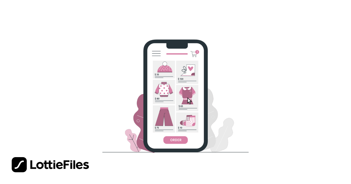 Free Online Shopping Animation by Priyanshu | LottieFiles