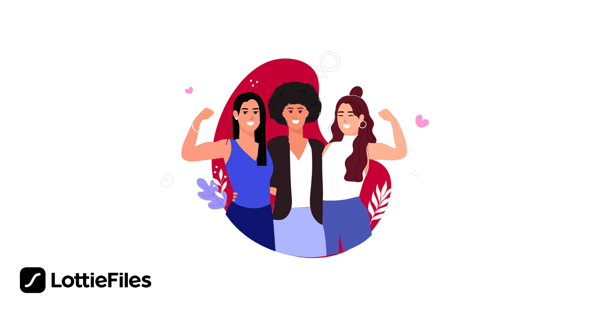 Free Women's Day Animation by Jairo de Jesus | LottieFiles