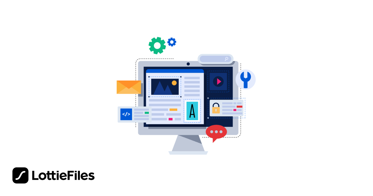 Free Web Development & Design Animation by Nadeem Javed | LottieFiles
