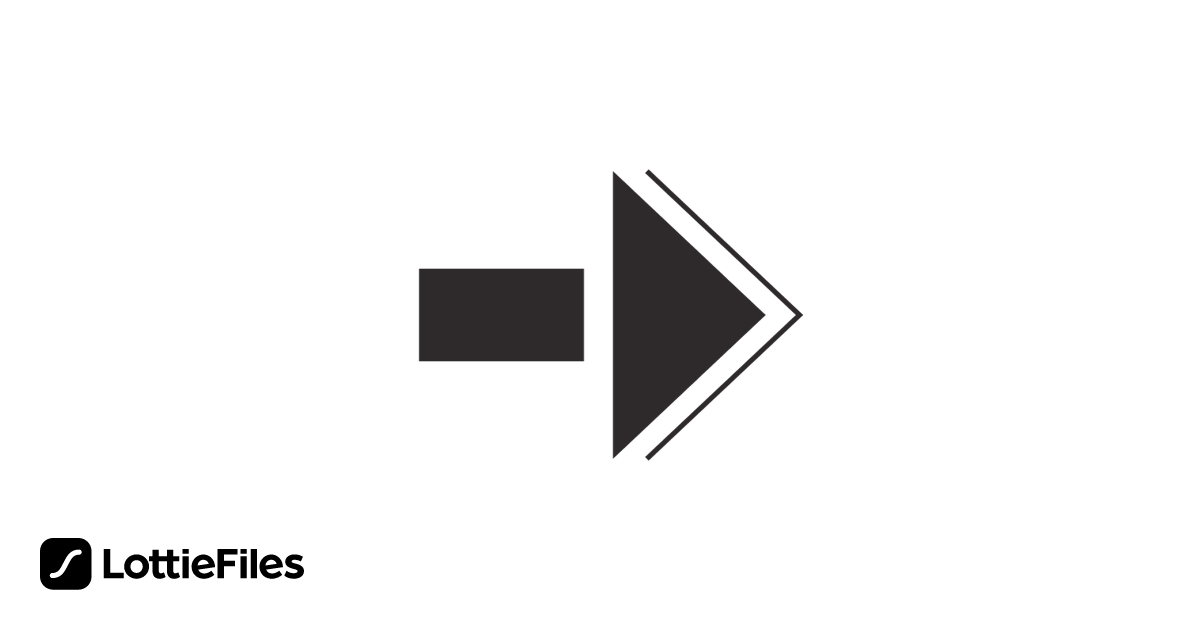 Free Right Arrow Animation by Ihtisham | LottieFiles