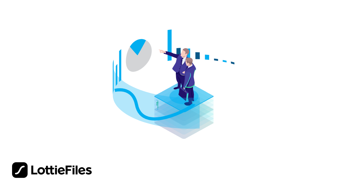 Free Graphic Blue Animation by Bruno Coutinho | LottieFiles