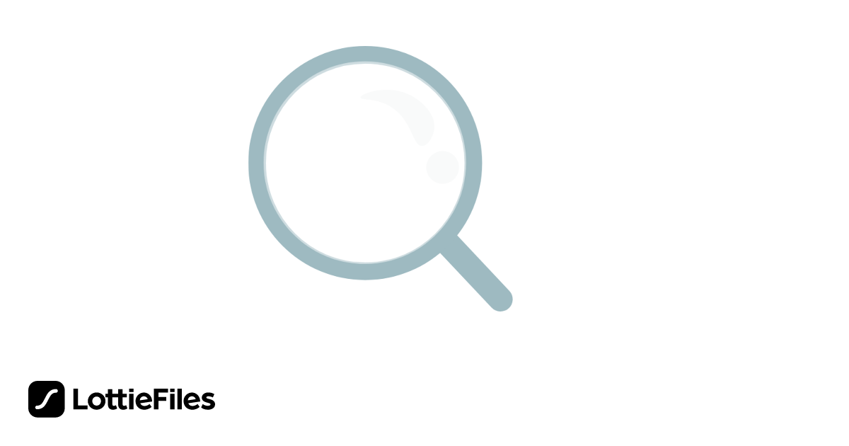 Free magnifying glass Animation by Jasmine Giam | LottieFiles