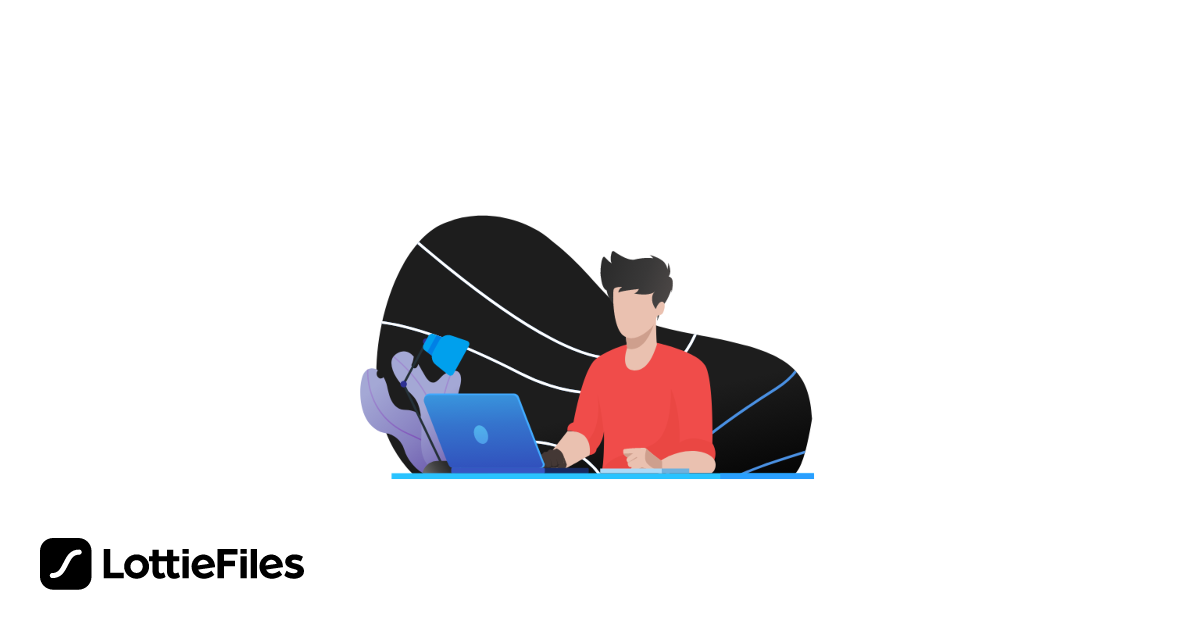 Free Coding boy Animation by RahiqueOsman | LottieFiles