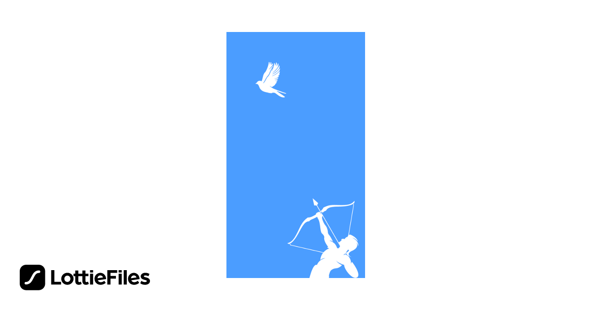 Free Bird Hunter Archer Animation by Rohail | LottieFiles