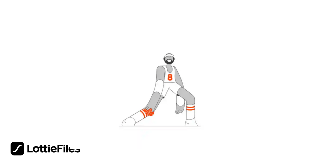 Free Basketball Player Animation by Irfan | LottieFiles