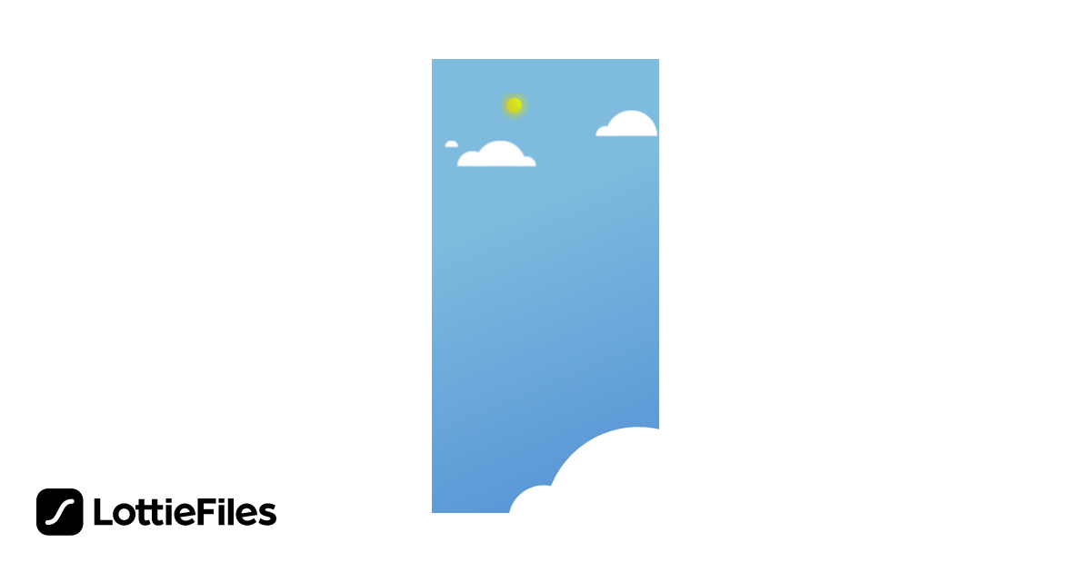 Free Weather Forecast Splash Animation by Martin | LottieFiles