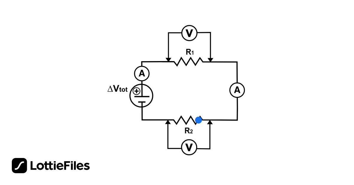 Free Two voltmeters and two ammeters to measure voltage drops and ...