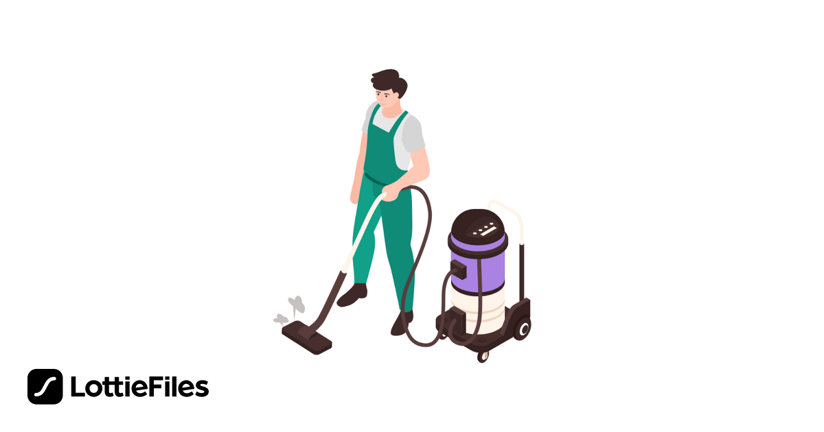 Free House cleaning Animation by Vidhya | LottieFiles