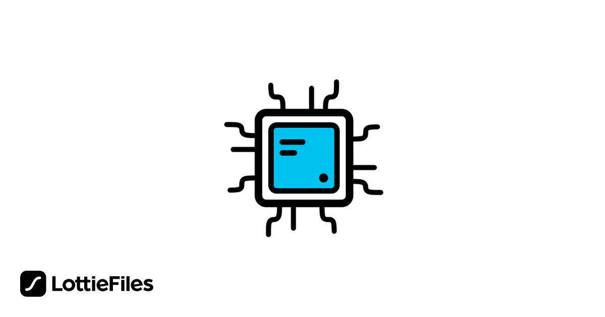 Free silicon chip Animation by Gabriel | LottieFiles