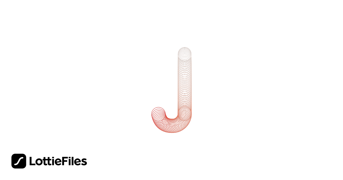Free J Ball alphabet Lottie JSON animation Animation by Weblodge ...