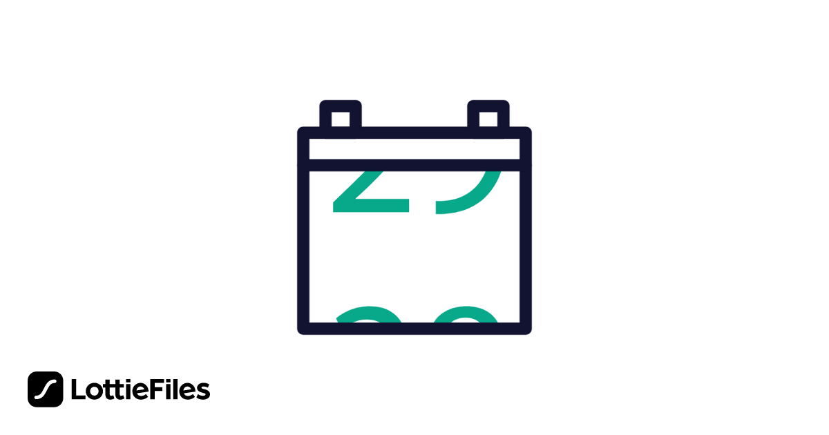 Free calendar Animation by leandro guerrini | LottieFiles