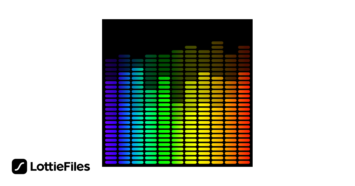 Free Music Equalizer Animation by Toby | LottieFiles