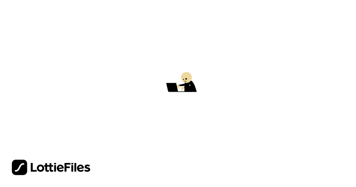 Free Hard at work Animation by Anders Duus | LottieFiles