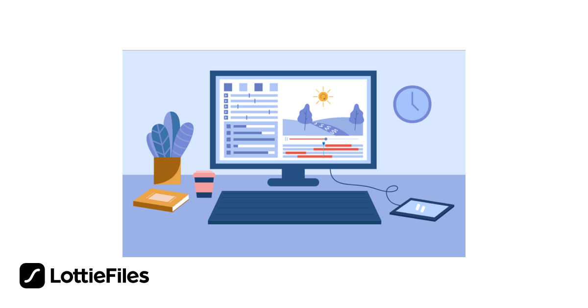 Free Free Content Creating Animation Animation by MD | LottieFiles