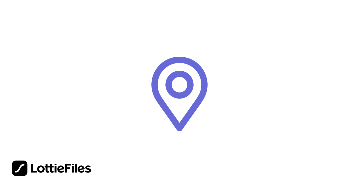 Free Location Icon Animation by Goutham | LottieFiles