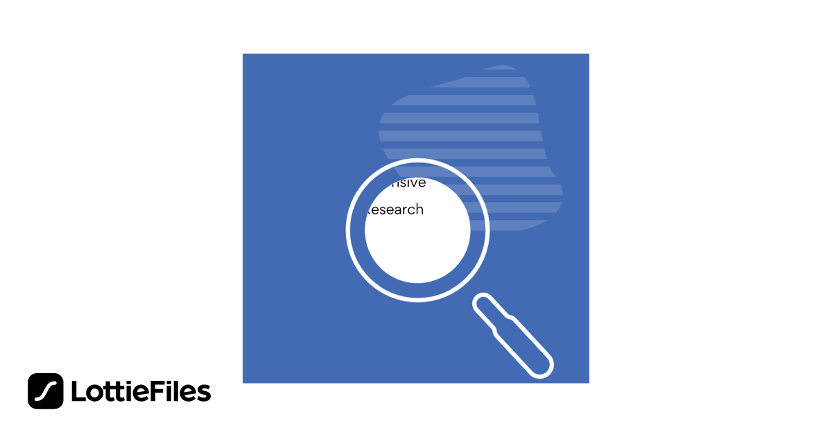 Free Extensive research Animation by Amanda | LottieFiles