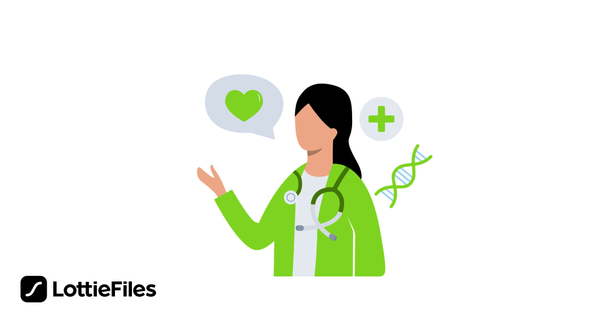 Free medical green Animation by Eduard Isaac Frias Garcia | LottieFiles