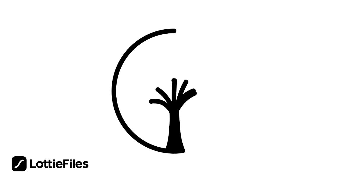 Free Circle Tree Animation by Klayton | LottieFiles